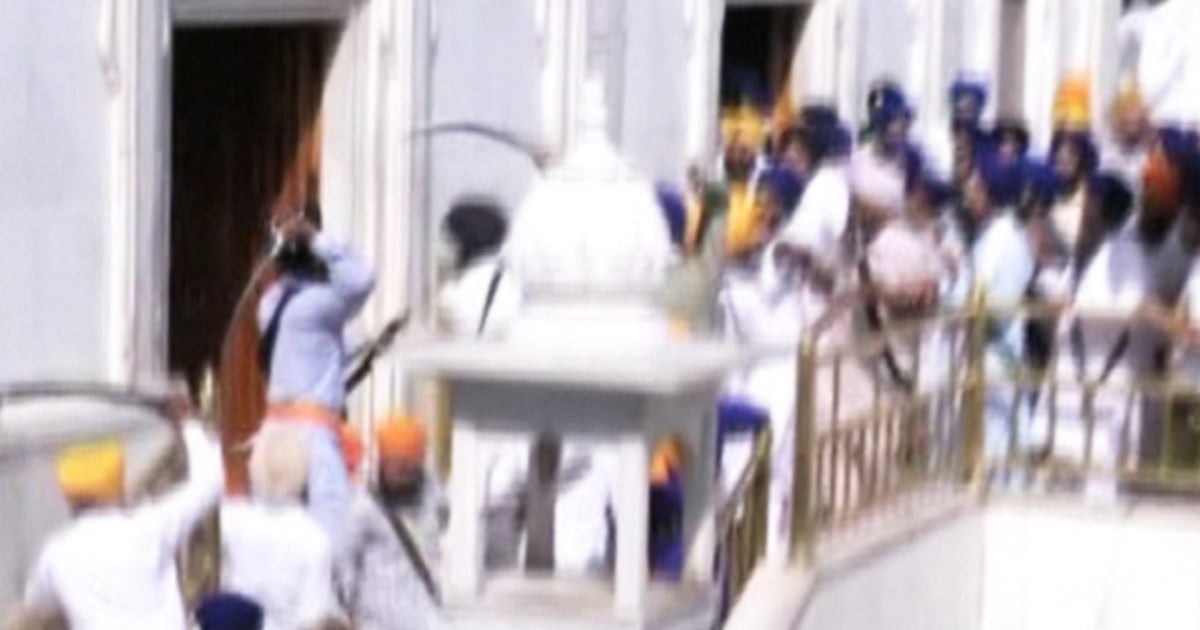 Violent clashes erupt in India's Holy Shrine