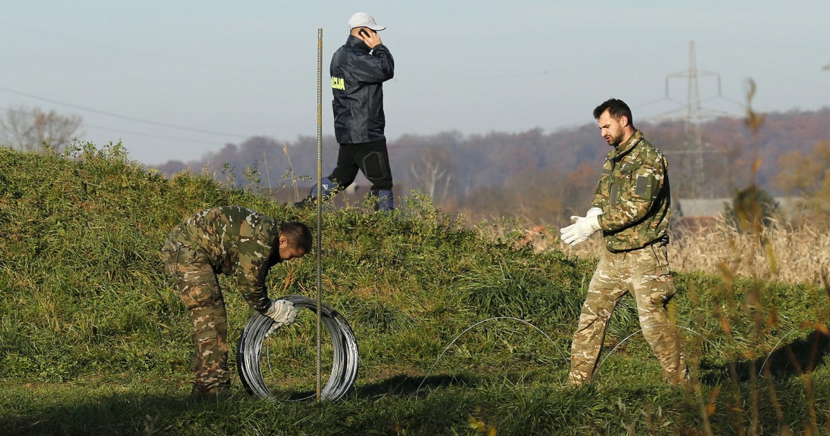 Slovenia Starts Erecting Border Fence With Croatia