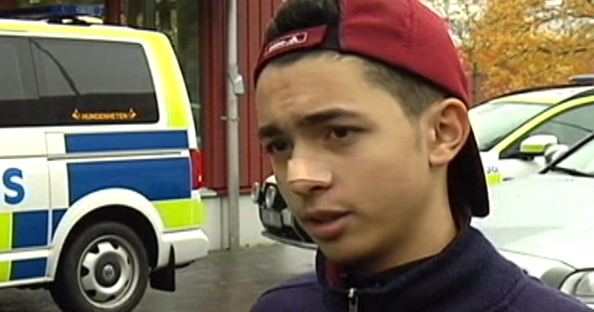 We Thought it was a Joke: Swedish Sword Attack Eyewitness