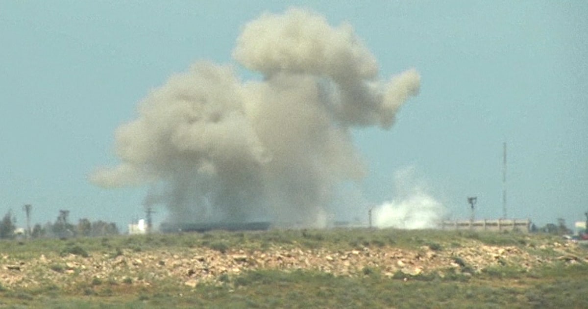 Syria Bombs Border Crossing With Jordan After Rebel Takeover