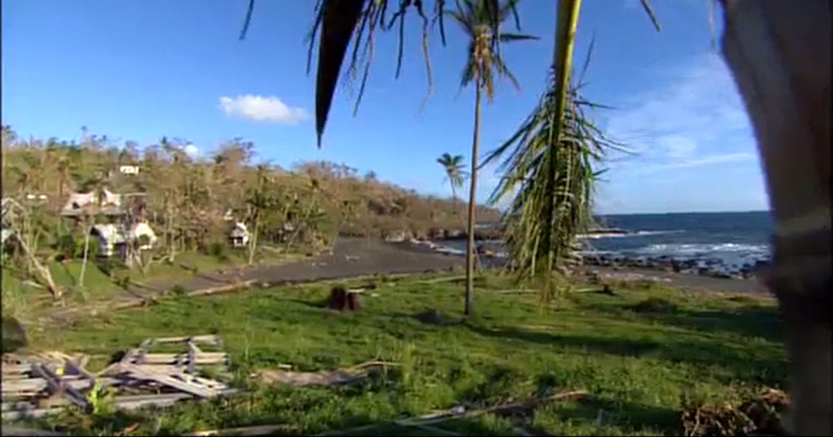 NBC's Miguel Almaguer Traces Destructive Path of Cyclone Pam
