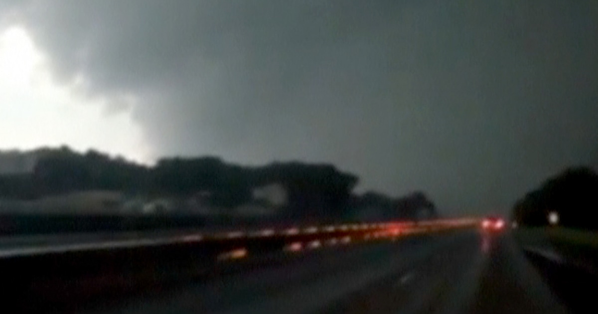 What It's Like to Drive Into a Tornado