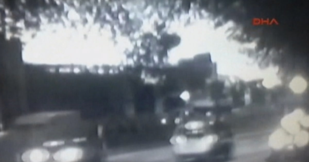 Caught on Camera: Turkey Bomb Blast