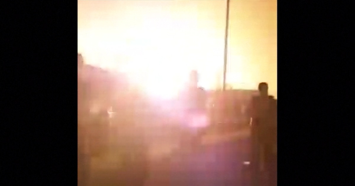 Caught on Camera: Huge Gas Explosion Fireball