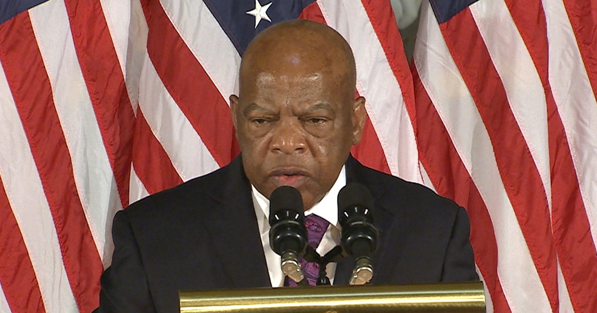 Lewis reflects on historic March on Washington