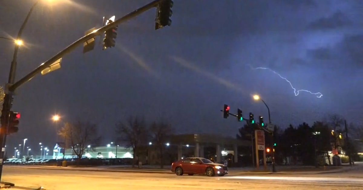 Hear Thunder Snow Strike