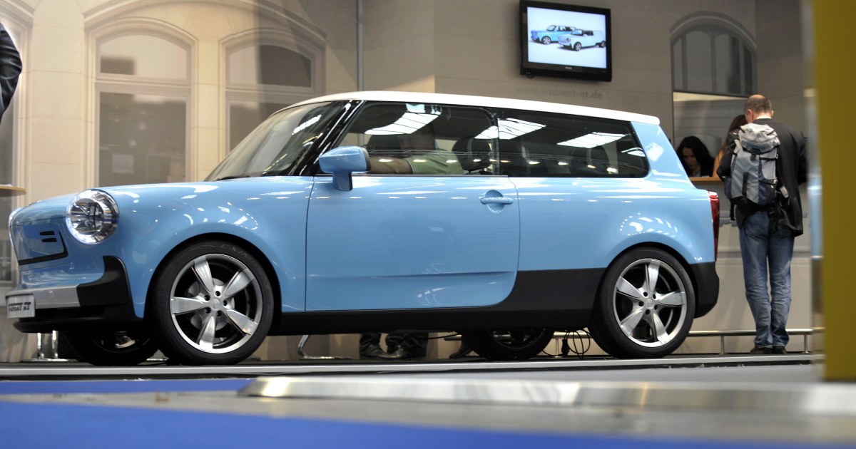 East German auto 'icon' might return as EV