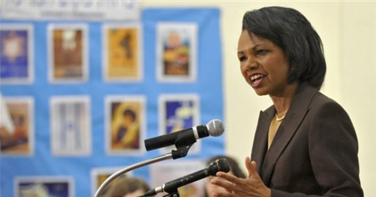 Rice answers 4th-grader's question on torture