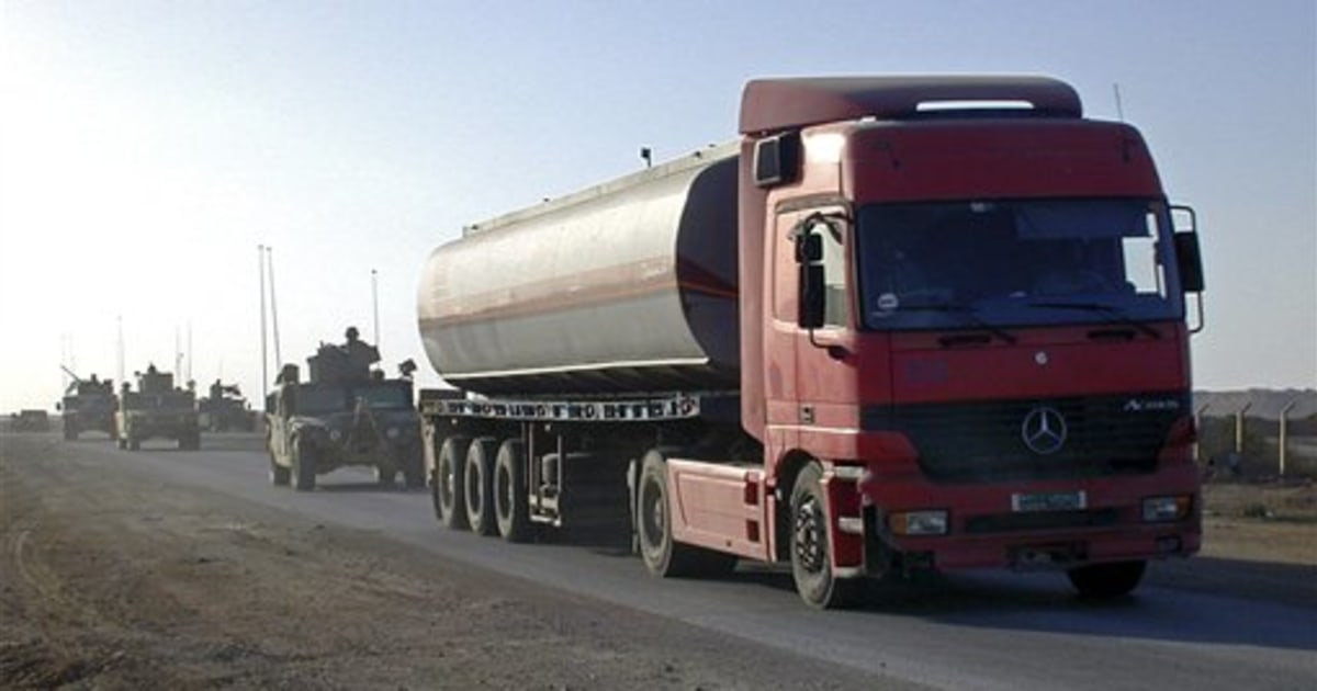 U.S. military in Iraq feels gouge of fuel costs