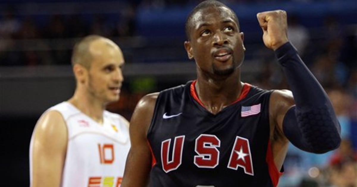 Wade comes back to Miami with gold in tow