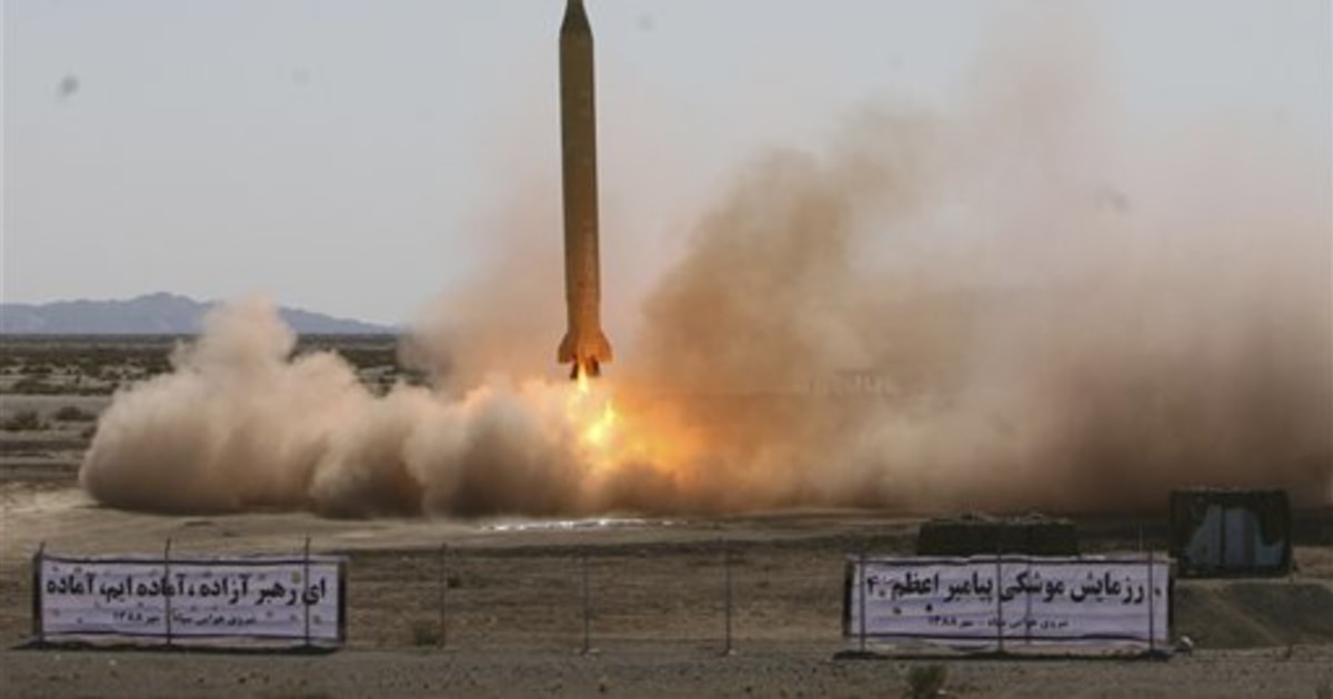 Ahead of talks, Iran tests long-range missile