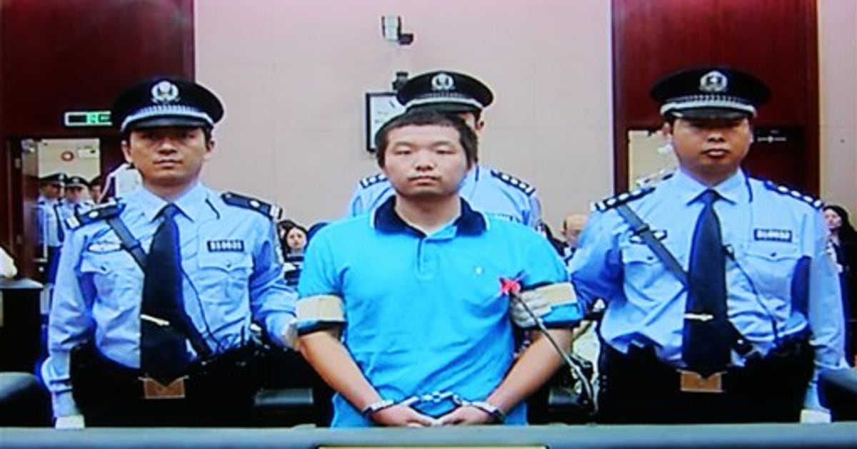 China cop killer who drew sympathy is executed