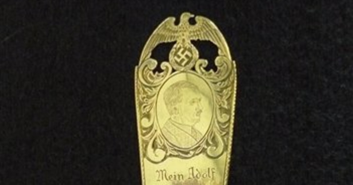 Federal agents recover 'Hitler' bookmark