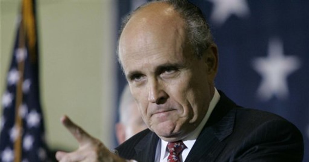 Giuliani faces questions about Sept. 11