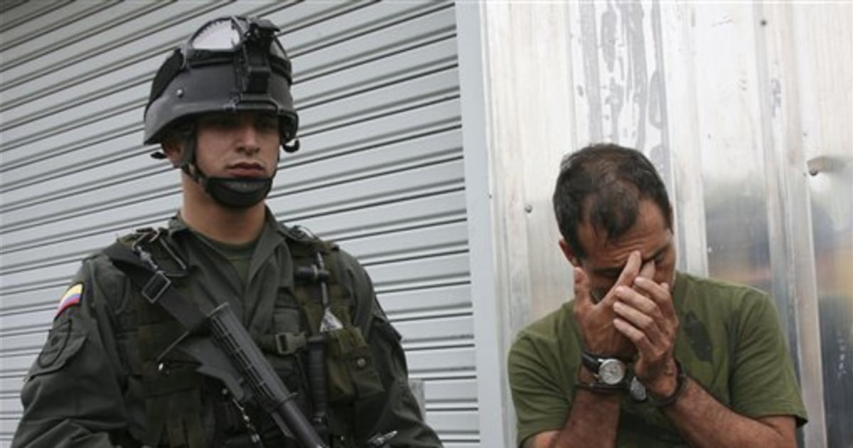 Alleged Colombian drug lord captured