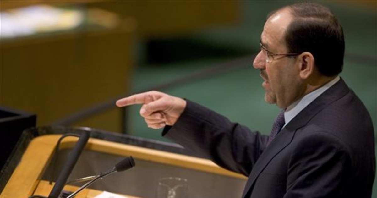 Iraq warns U.N. of terrorism from abroad