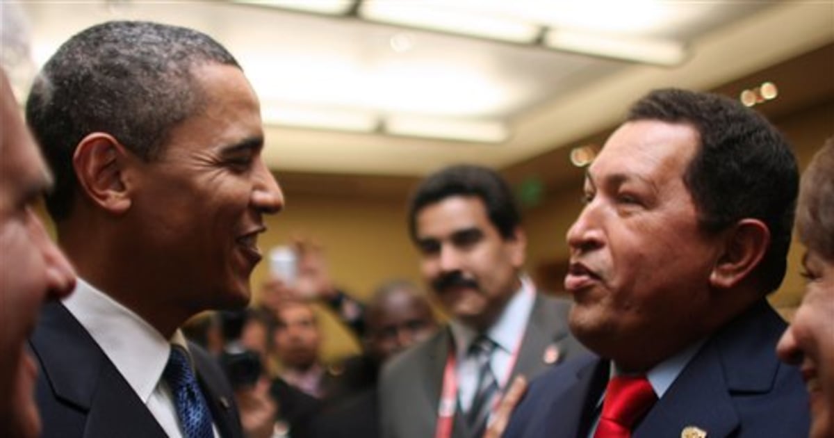 Chavez to Obama: ‘I want to be your friend’