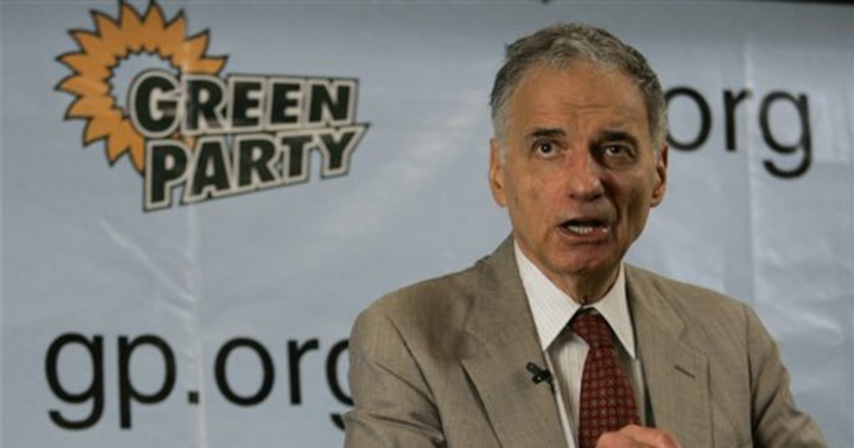 Nader could be launching third party bid