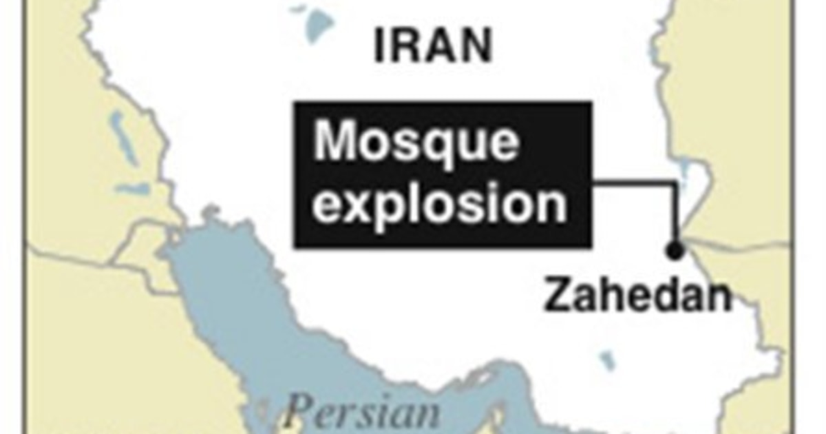 Explosion in Iranian mosque kills at least 15