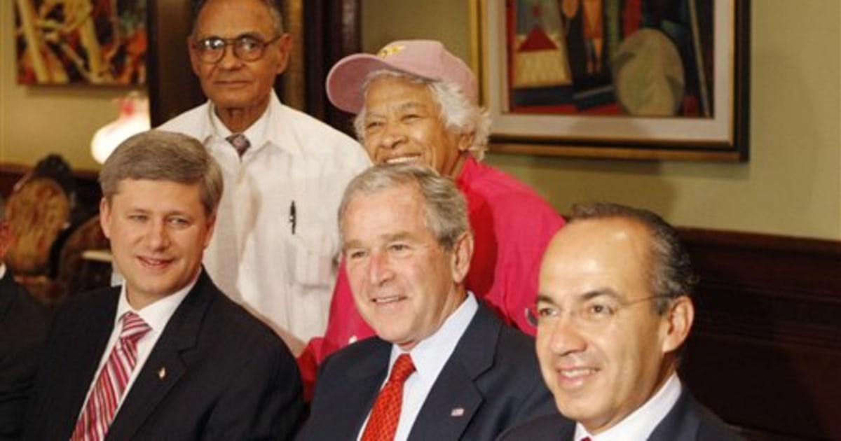 Bush: Not time to renegotiate, cancel NAFTA