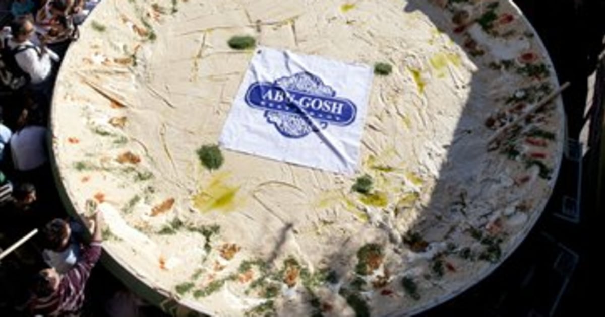 Latest in hummus war: Israel doubles record