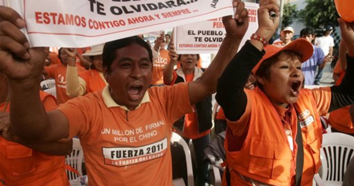 Ex-Peruvian leader sentenced to 25 years