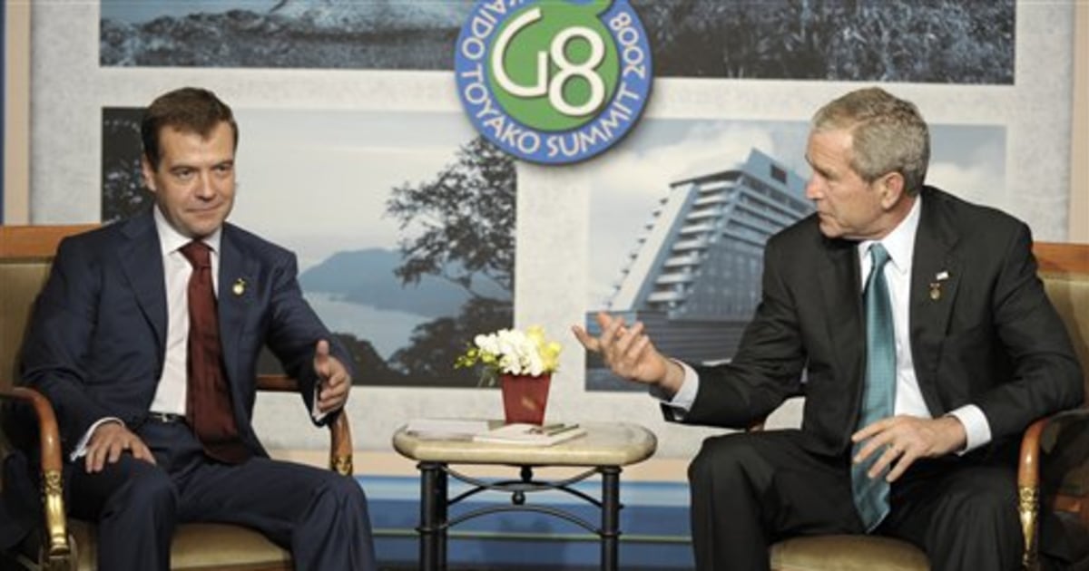 Bush says Russia's new president is 'smart guy'