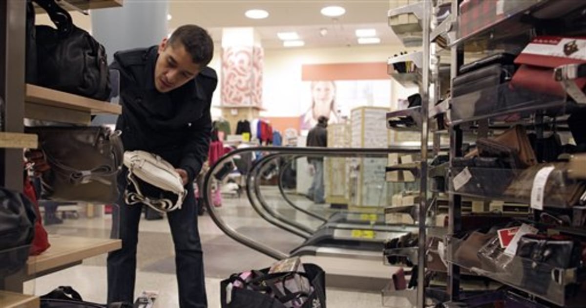 Shoppers fill the malls — if they can get there