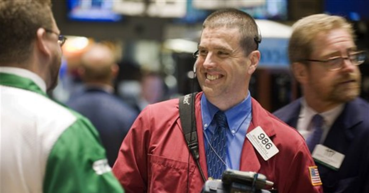 Stunning day for Dow: Closes up more than 450