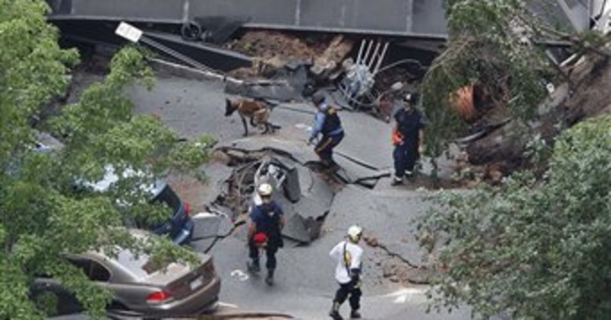 Official: No one trapped in N.J. garage rubble