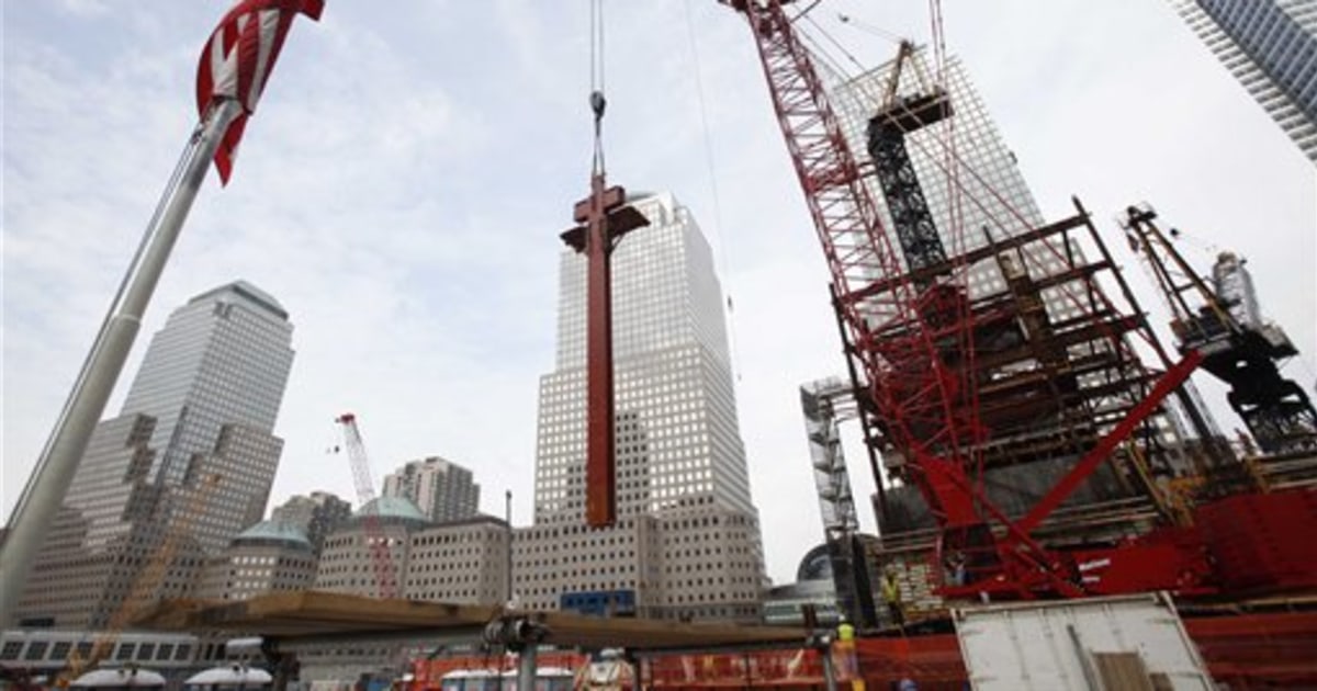 Huge column is largest installed at WTC tower