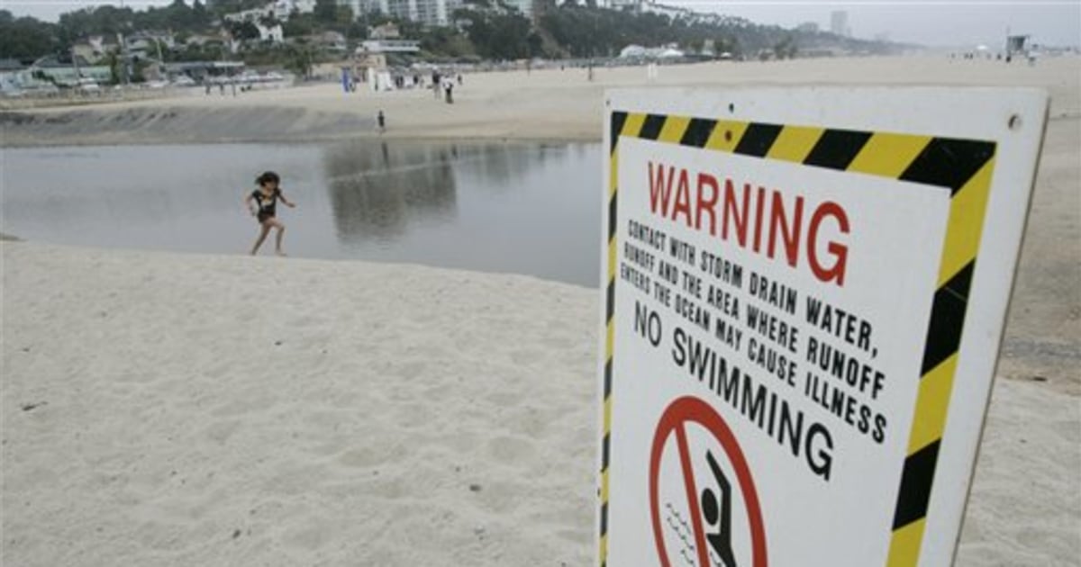 EPA sued over pollution at beaches
