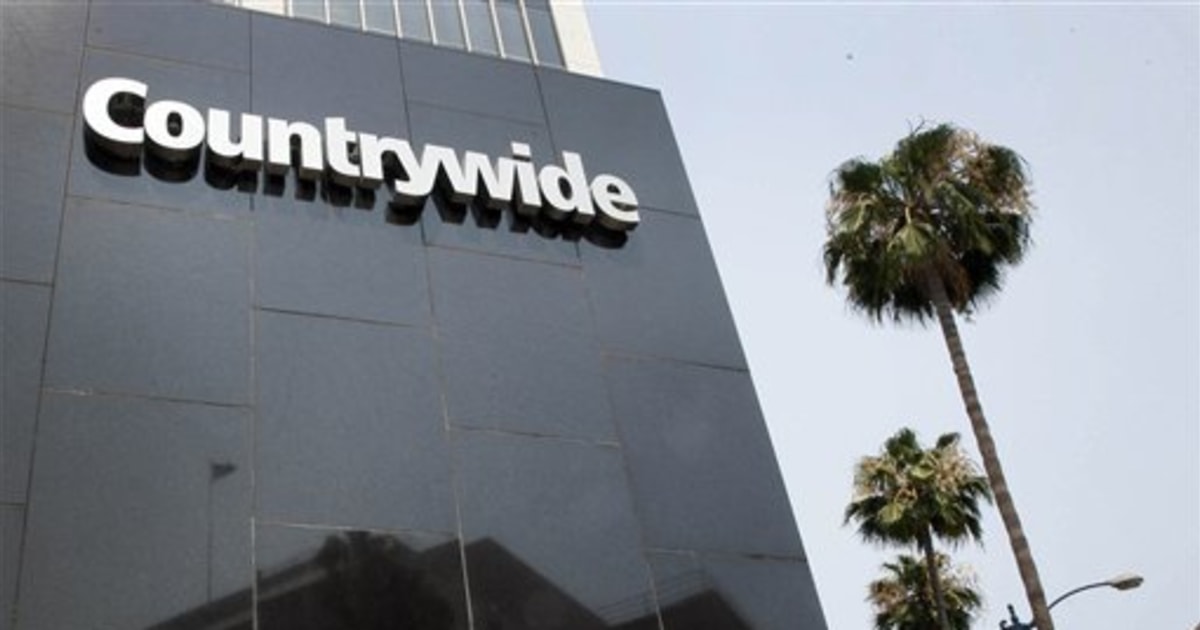 Lawmakers got loan deals from Countrywide