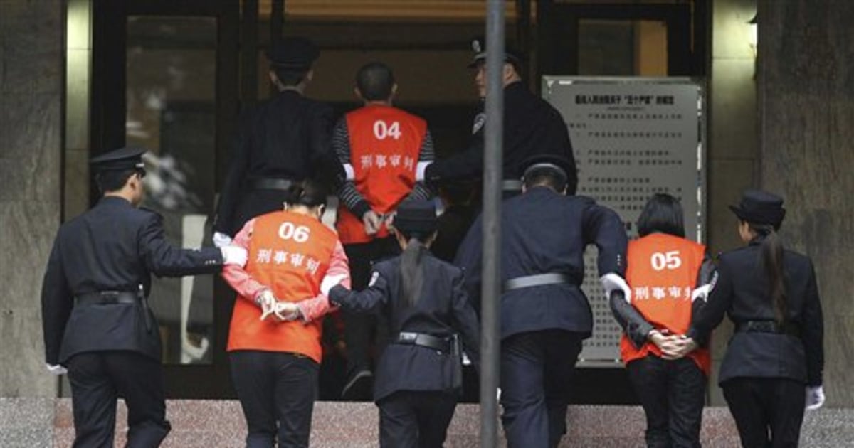 Gang crackdown, mob trials transfix China