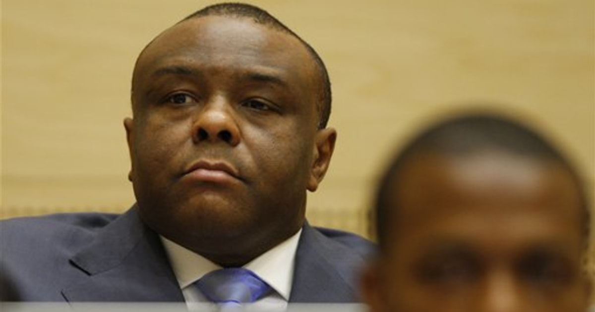 Ex-Congo vice president accused of war crimes