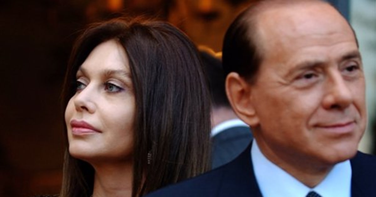 Wife of Italy’s Berlusconi seeking divorce