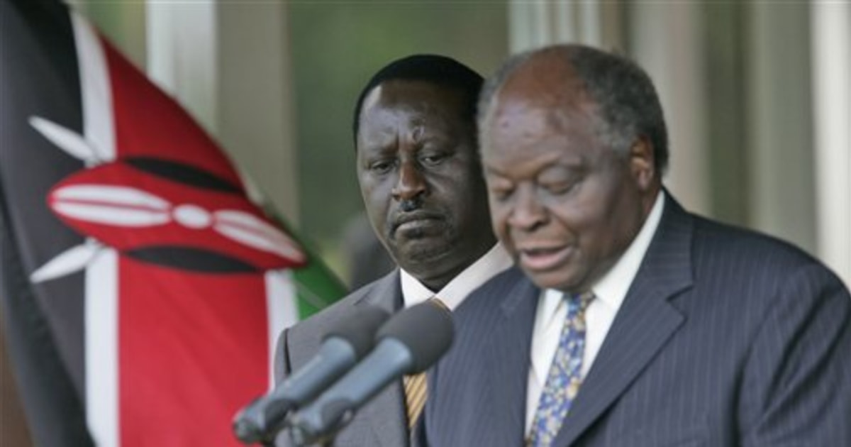 Kenya leader appoints rival as prime minister