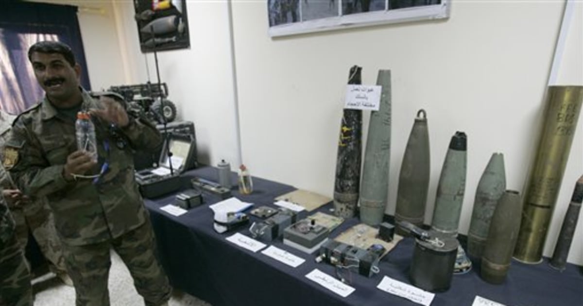 U.S. trains Iraqis to defeat roadside bombs