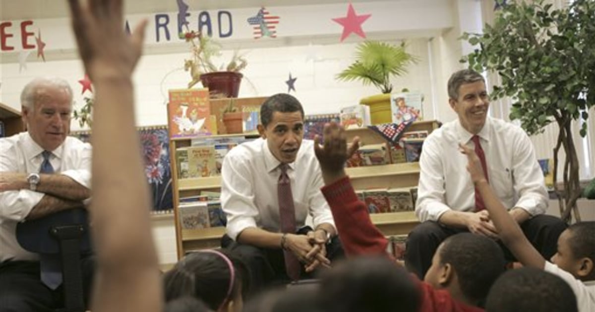 Obama takes questions from grade schoolers