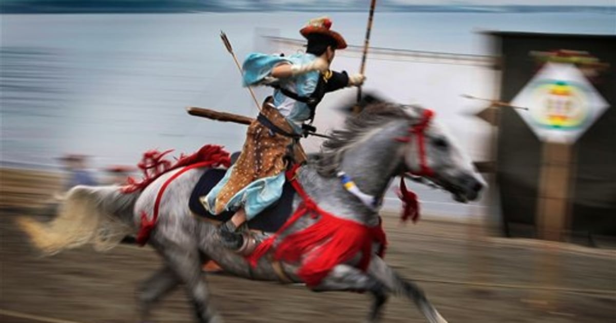 Samurai archery, an ancient sport, still thrives