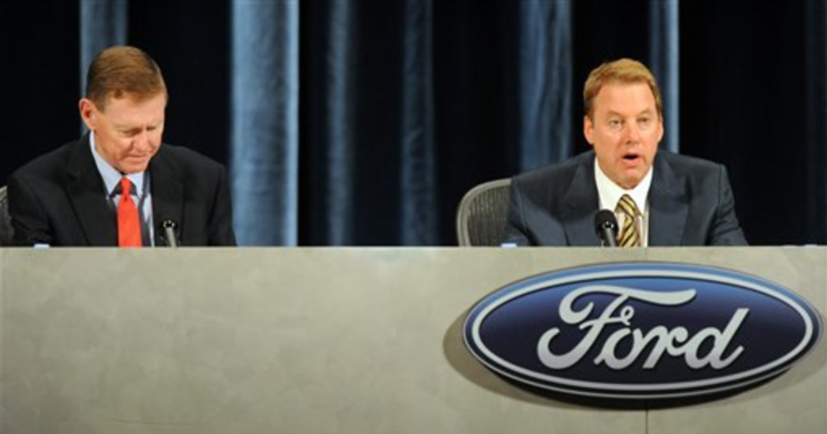 Ford CEO says 2010 will be ‘solidly’ profitable