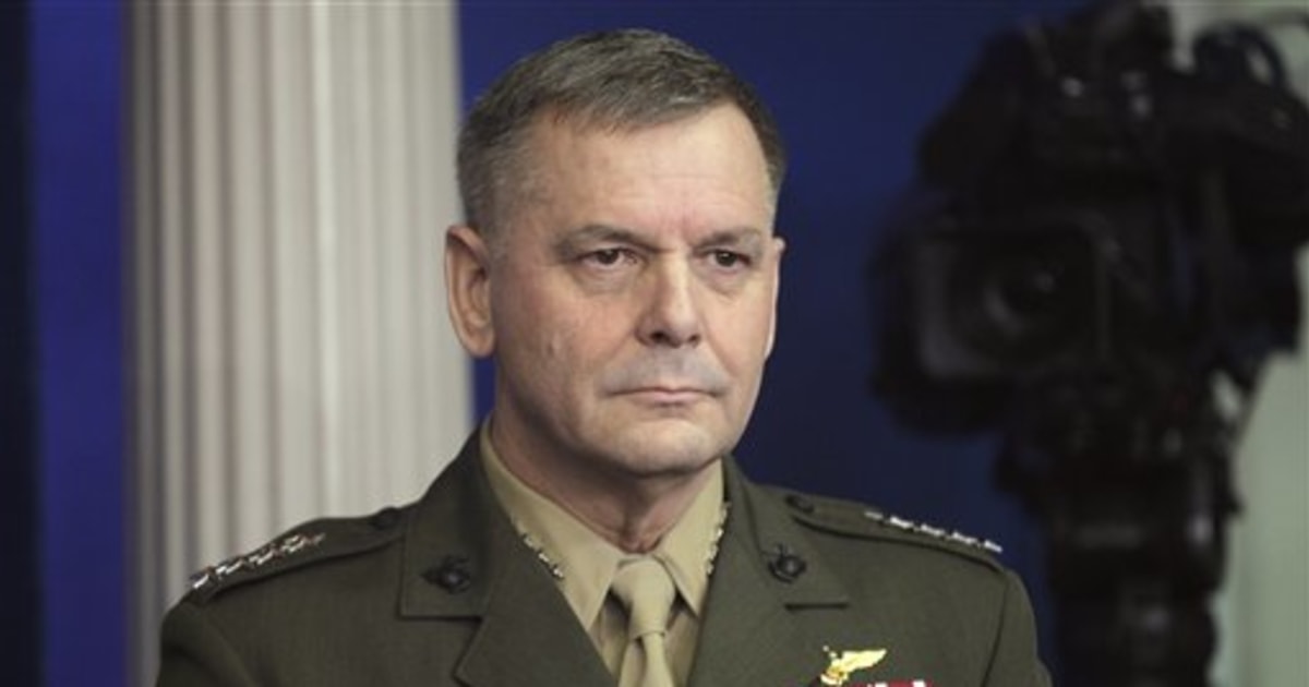 No. 2 U.S. military officer cleared of sexual misconduct