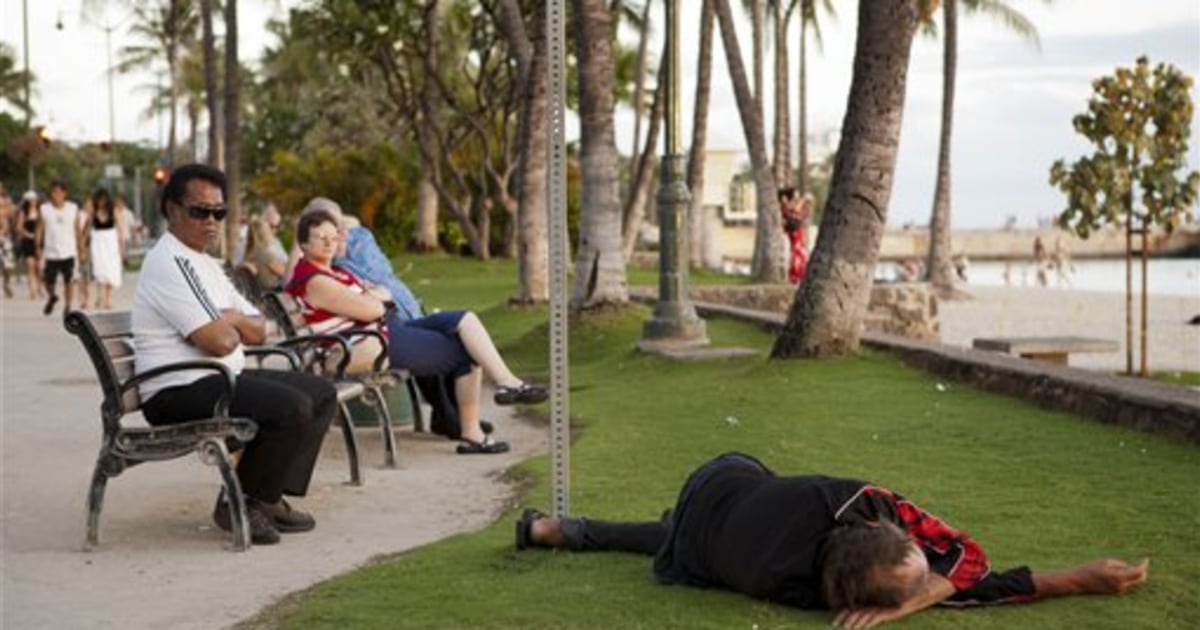 Hawaii's other side of paradise: homelessness