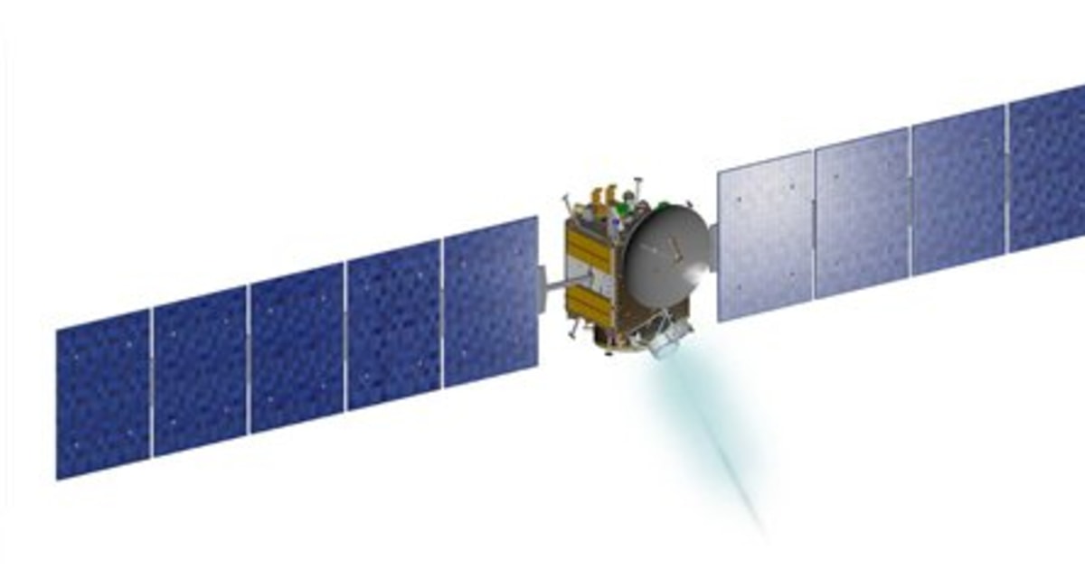 Spacecraft’s ion drive gets its day in the sun