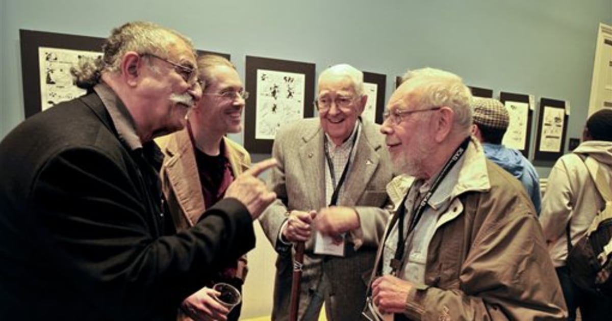 MAD men: Magazine's first cartoonists reunite