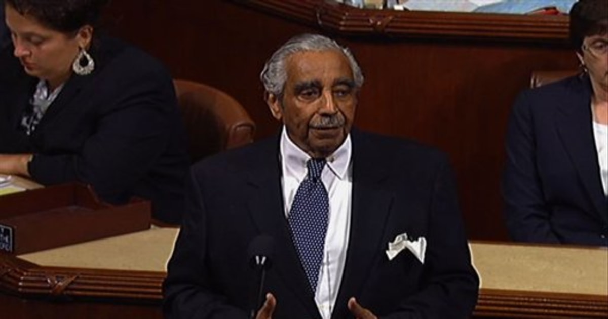 Rangel: 'Don't leave me swinging in the wind'
