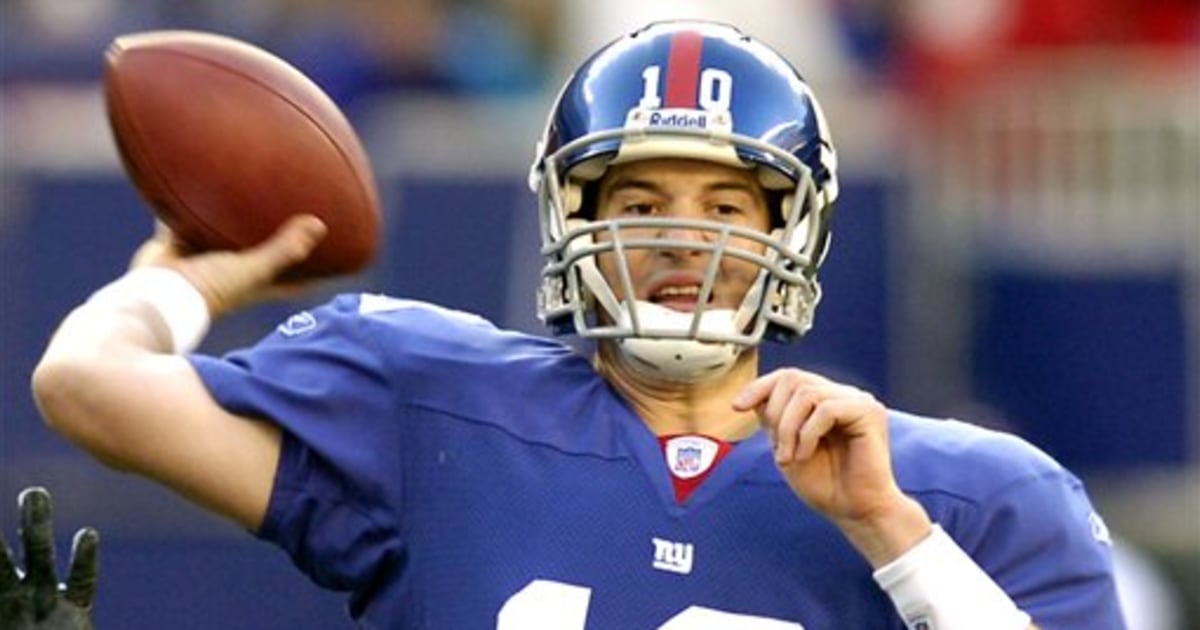 Giants ecstatic that Eli coming of age at 24