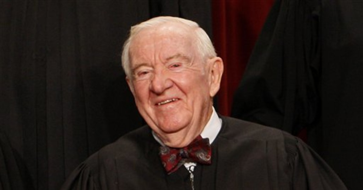 Stevens hears last argument as justice