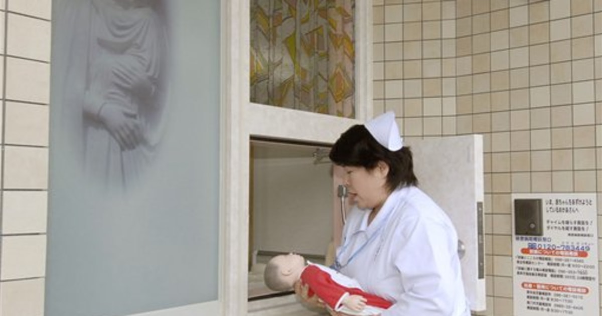 Japanese ‘baby drop box’ service abused