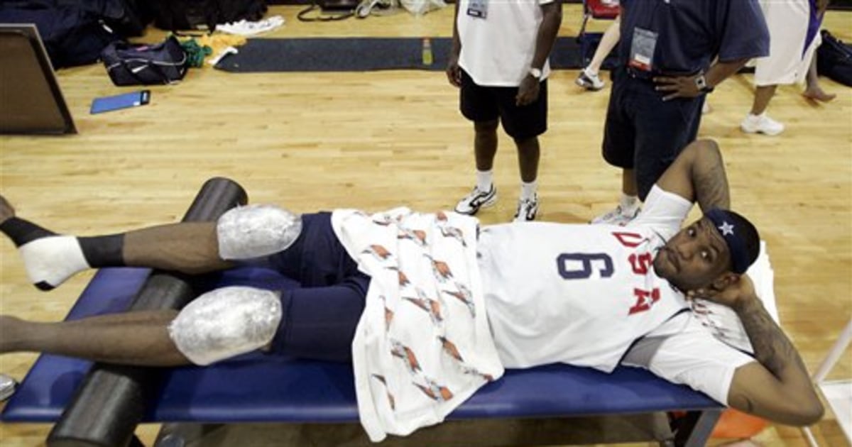 LeBron's ankle sprain latest U.S. injury woe